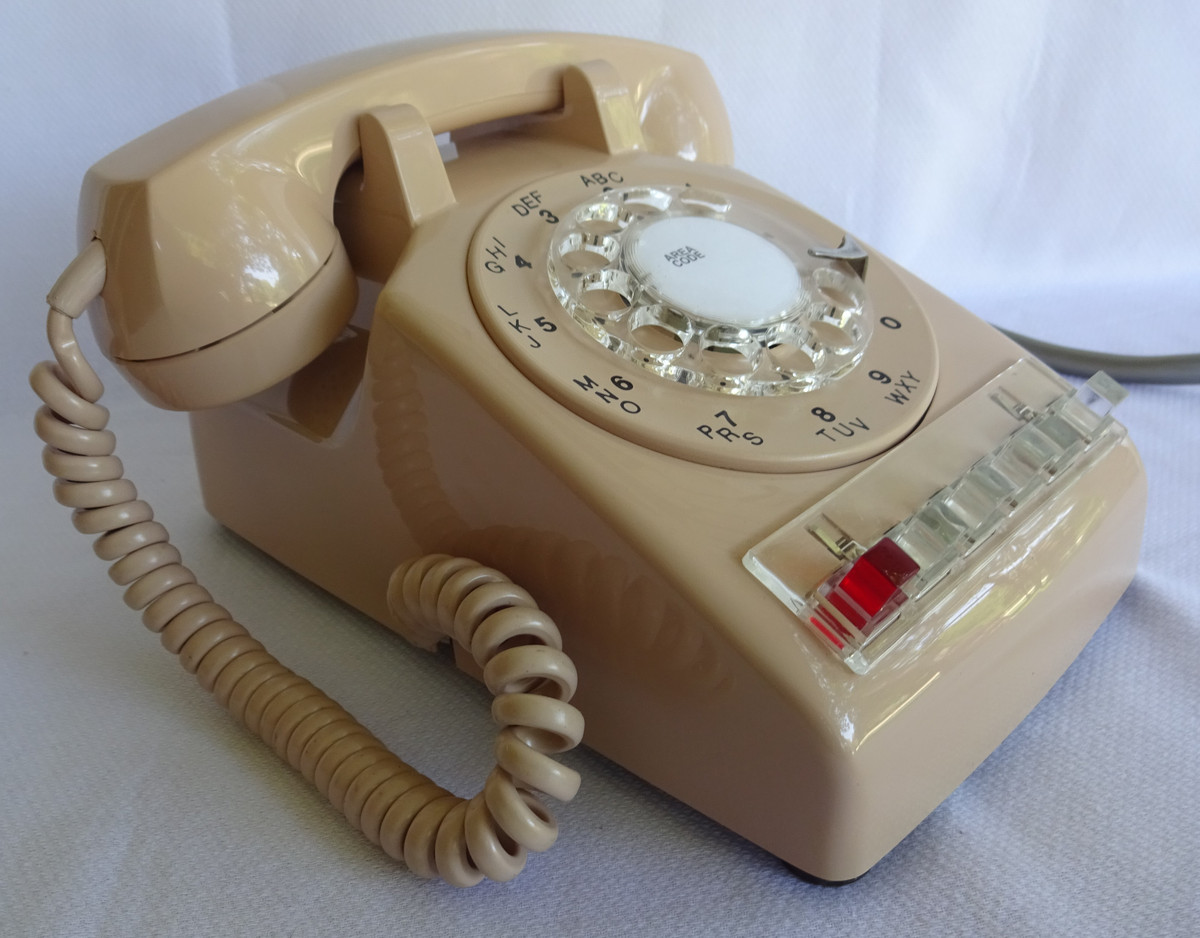 Multi Line Rotary office phone 565 6Button - Old Phone Shop Store