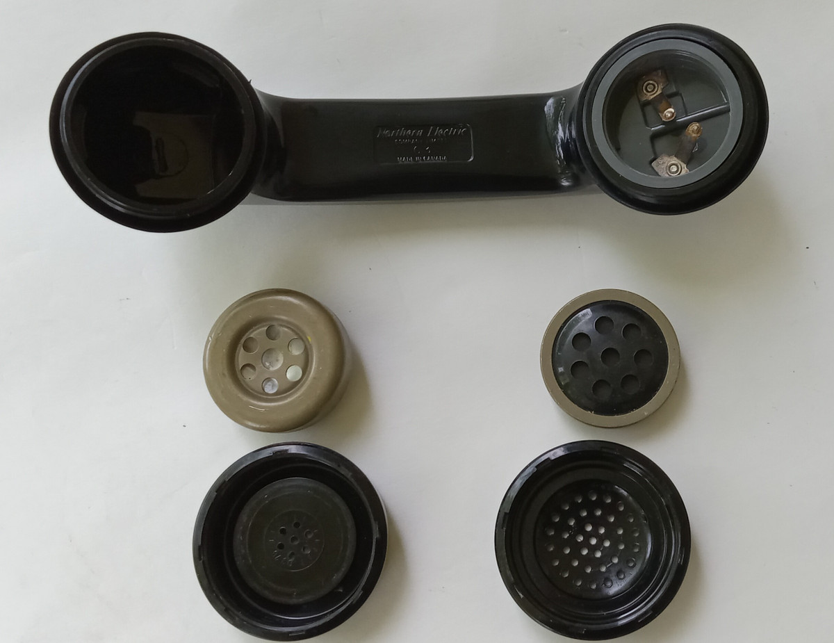Northern Electric G1 handset Black Non modularfor 500 series telephones ...