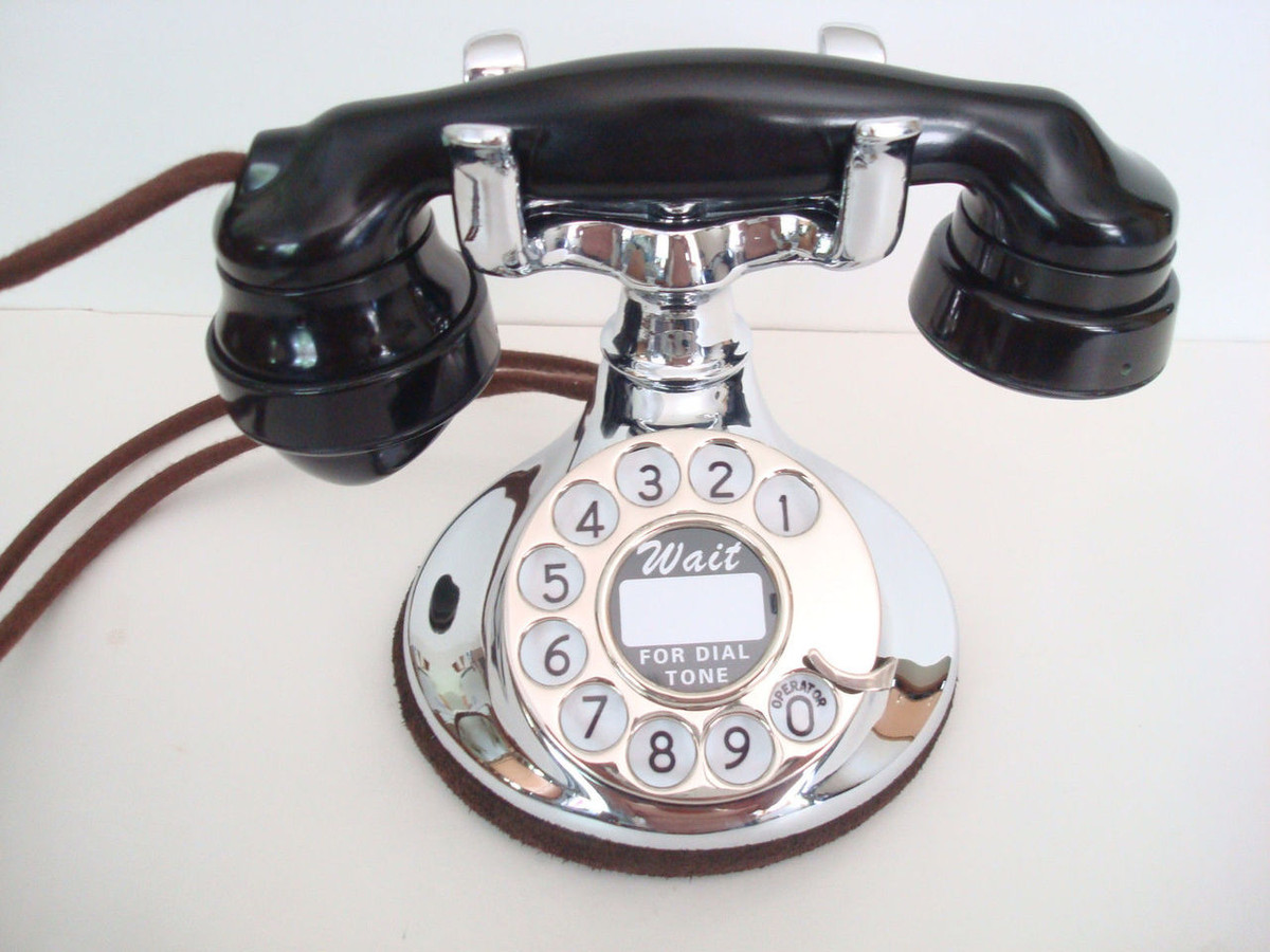 Western Electric 102 telephone in chrome | OLD Phone Shop