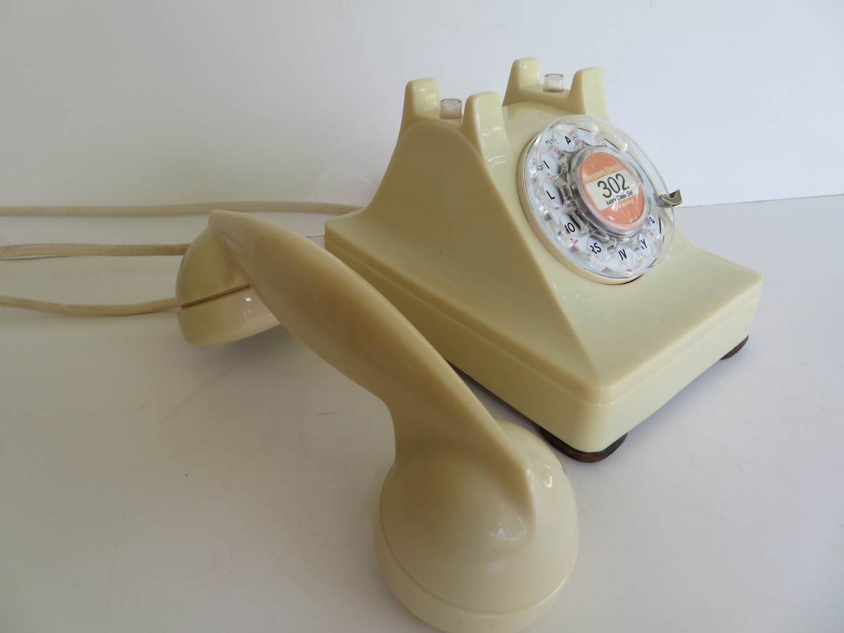 Western Electric Ivory 302 Telephone