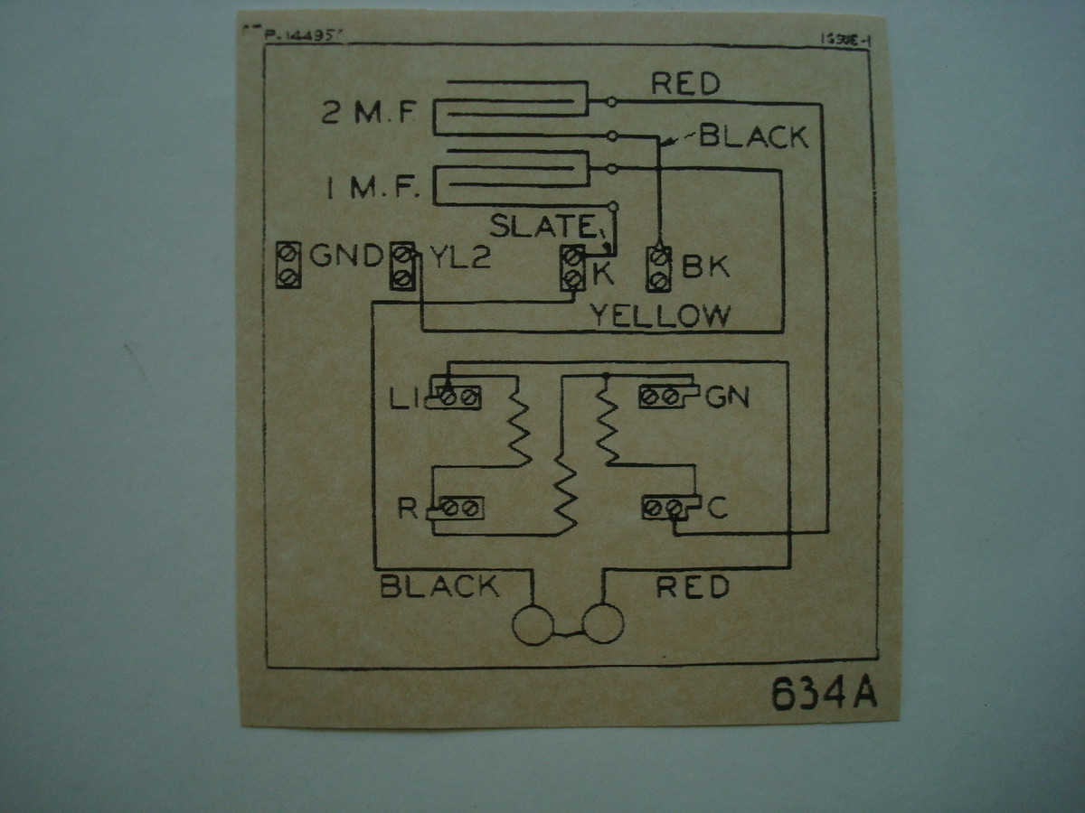 634 subset ringer wiring diagram glue on - Old Phone Shop Store