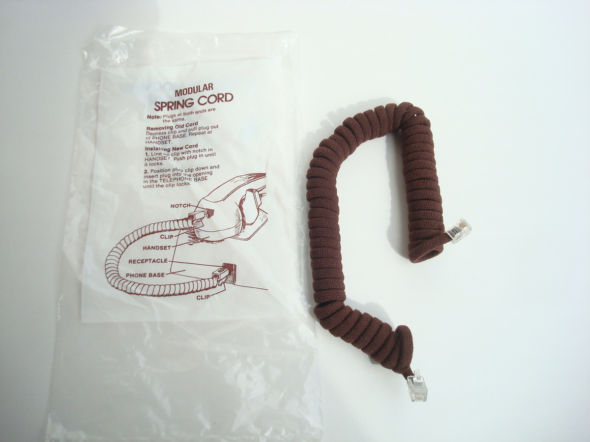 Country Junction telephone Cloth covered handset cord modular | Old ...