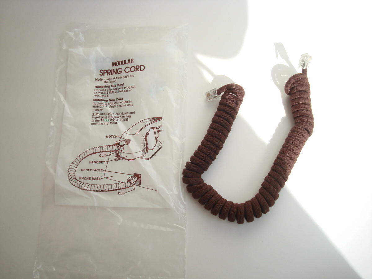 Country Junction telephone Cloth covered handset cord modular | Old ...
