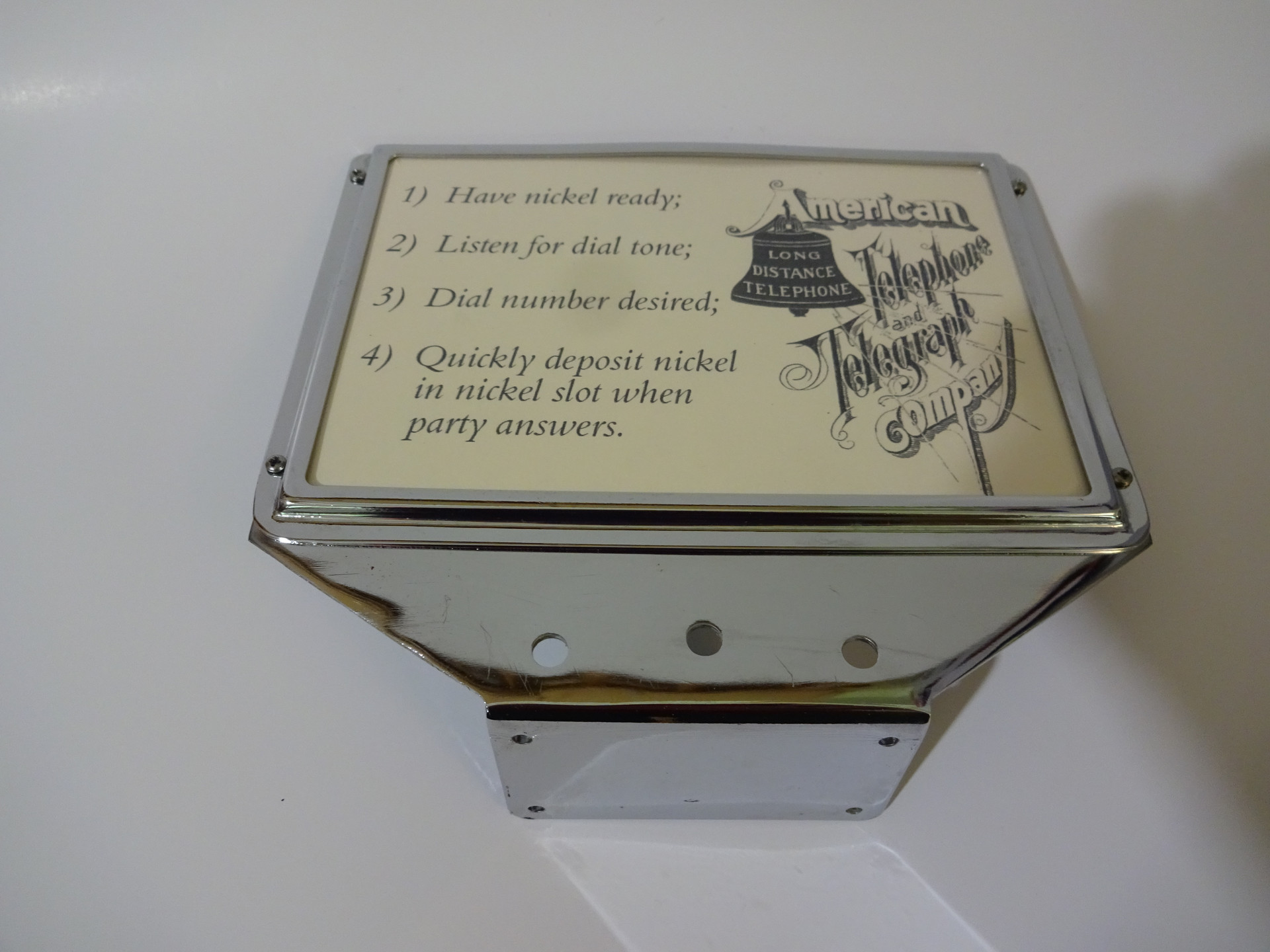 Gray / Western 50G payphone. Original 3 slot payphone from the 1920s ...