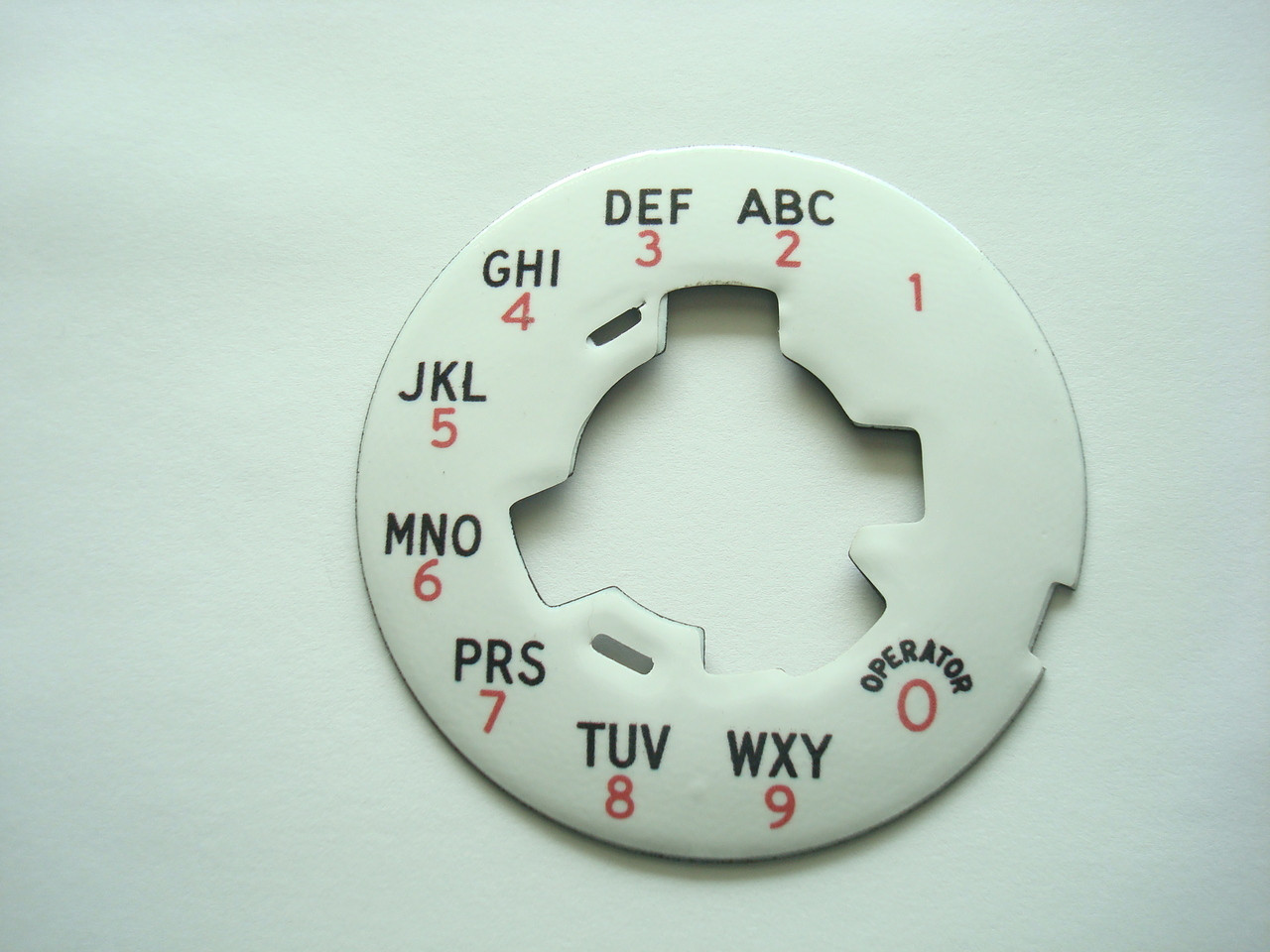 Western Electric telephone #6 dial for Payphones and 302 telephones