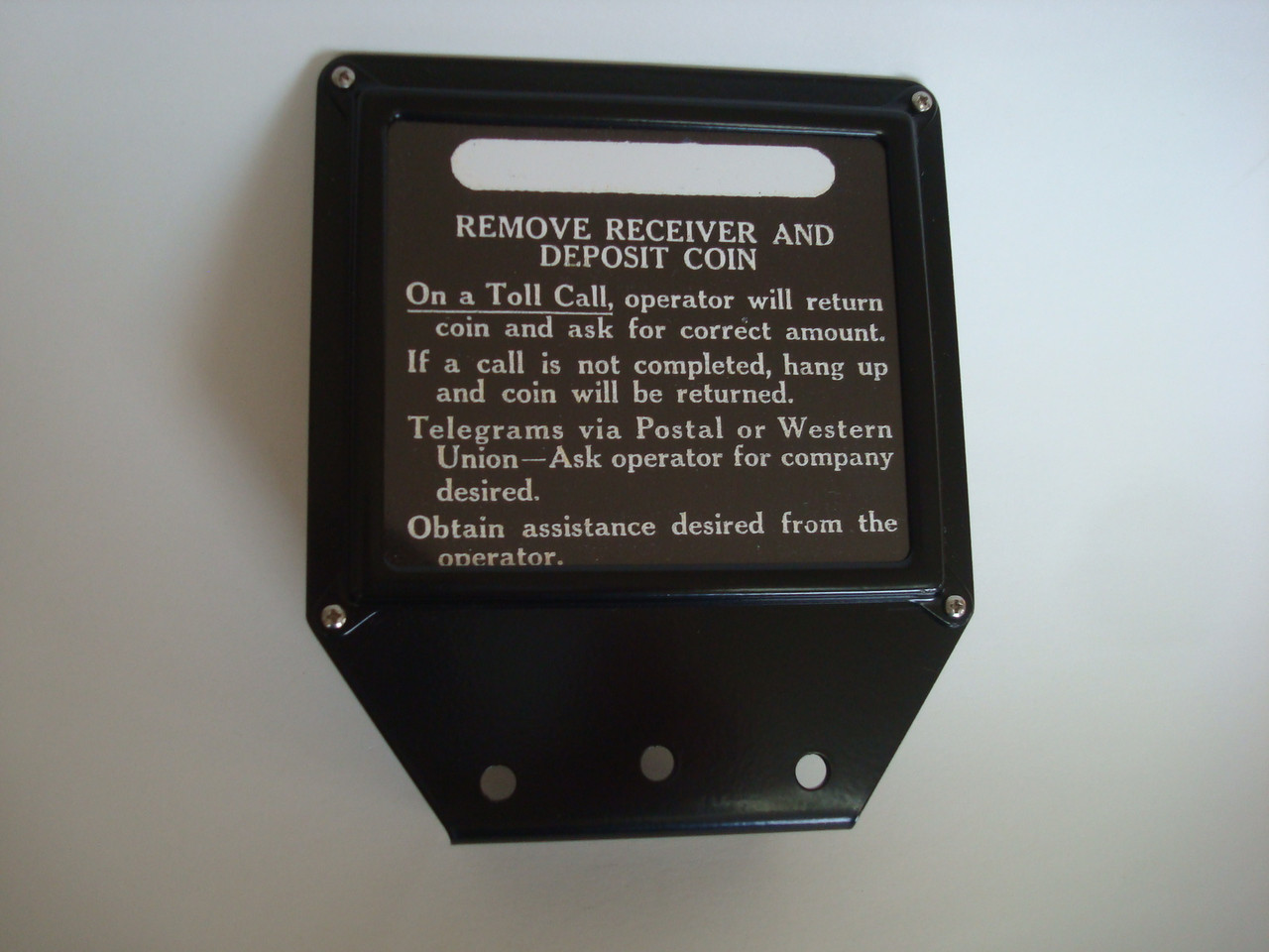 3 Slot Payphones and Payphone parts for3 slot Pay phones an Western ...