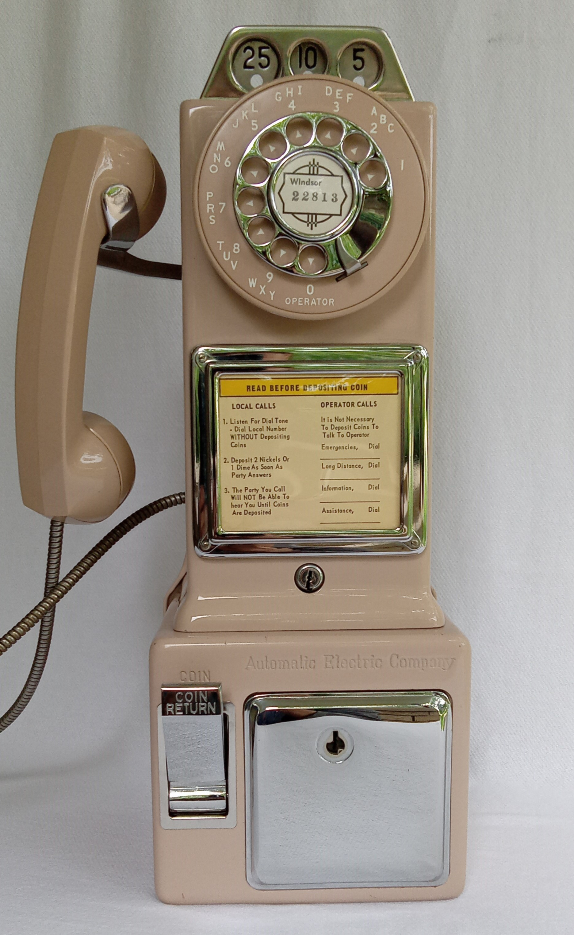 3 Slot Payphones and Payphone parts for3 slot Pay phones an Western ...