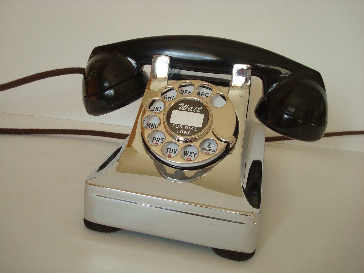 Western Electric telephone 500 rotary phone fully restored bakelite ...