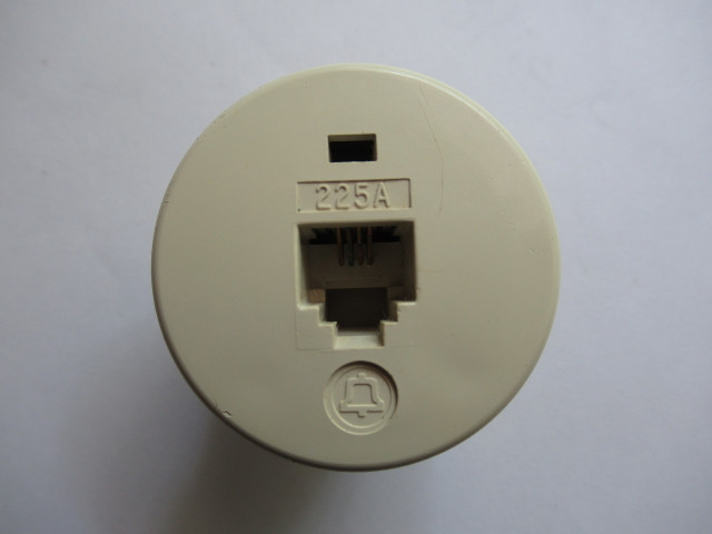 Antique telephone 4 prong jack to modular adapter so you can use your ...
