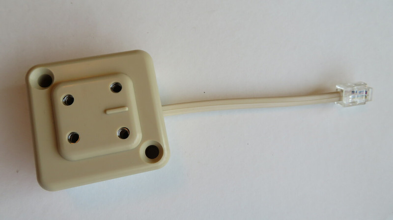 Antique telephone 4 prong jack to modular adapter so you can use your ...