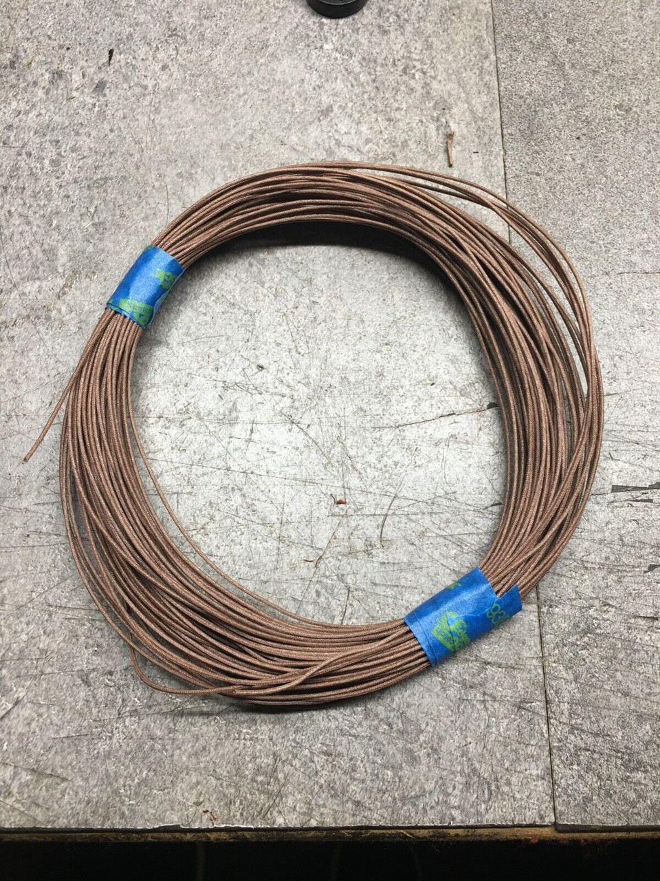 Western Electric brown frame wire 15 ft antique telephone | Old Phone Shop