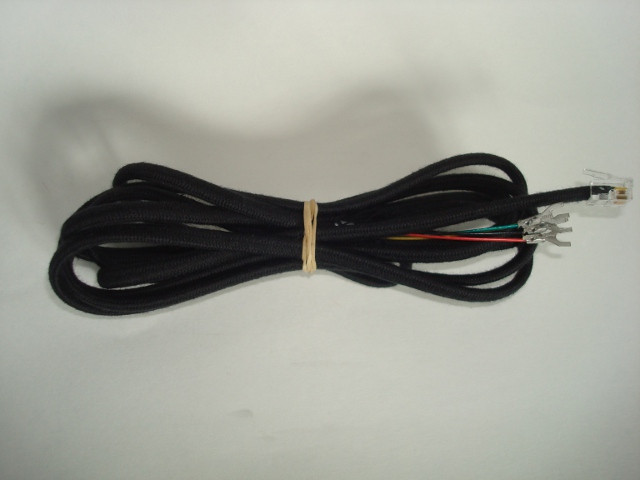 Antique telephone 4 prong jack to modular adapter so you can use your ...