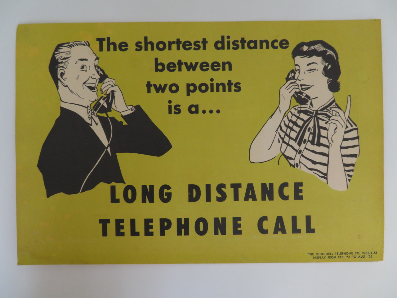 Phone Booth advertising sign #3 - Old Phone Shop Store