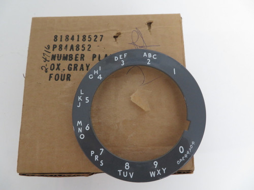Single slot payphone porcelain dial plate NOS New old stock | Old Phone ...