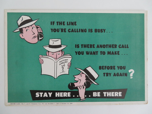 Phone Booth advertising sign #4 - Old Phone Shop Store