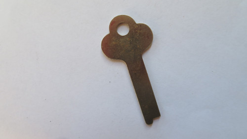 Gray payphone Flat Steel Key blank for payphones | Old Phone Shop