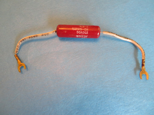 Ringer box and bell box capacitor