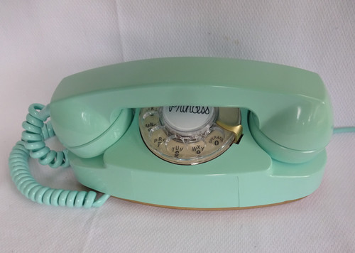 Turquoise Princess telephone 701B made by Western Electric | Old Phone Shop