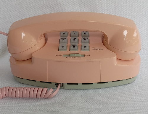 Peach Princess touch tone phone Signature princess made by AT&T |Old ...