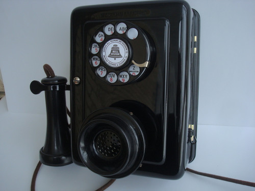 Antique Telephone, Western Electric 653A wall telephone . This came ...