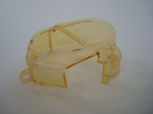Yellow dust cover for Western Electric #6 dial
