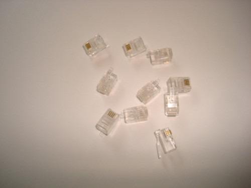 RJ9 modular plugs for telephone handset cords | Old Phone Shop