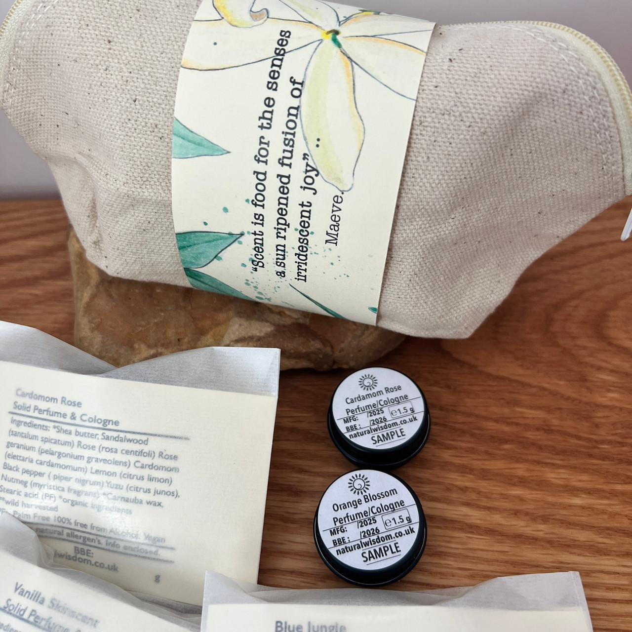 Solid Perfume & Cologne-Mood Affinity Samples