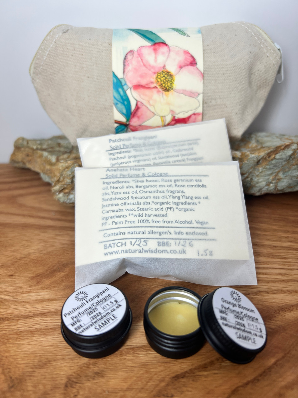 Solid Perfume & Cologne-Mood Affinity Samples