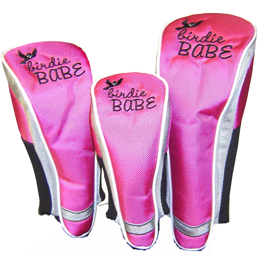 Pink Golf Club Head Covers for Women