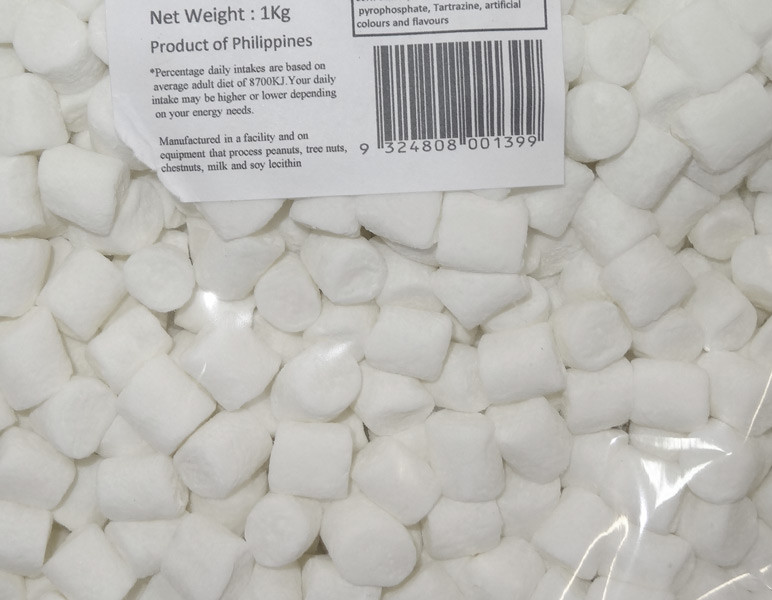Confectionery By Colour - White - The Professors Tasty Technology