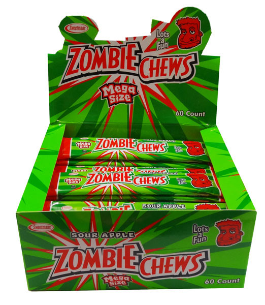 Zombie Chews - Sour Apple, and other Confectionery at Australias ...