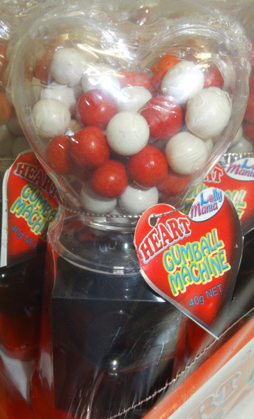 Heart Gumball Machine, now available to Buy online at The Professors ...