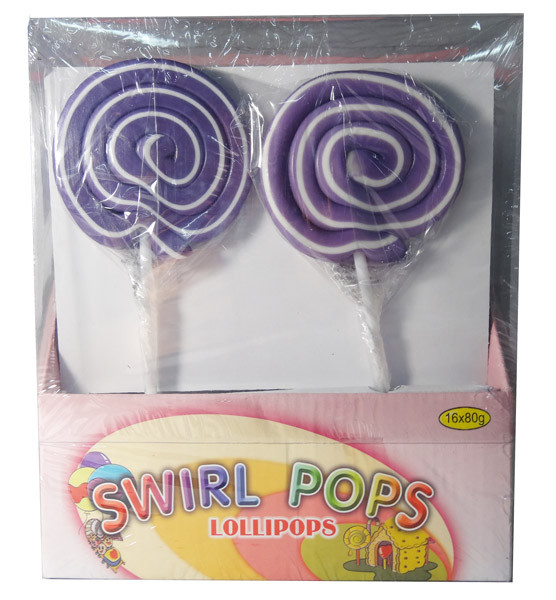Get Swirl Lollipops - Purple Grape at The Professors Online Lolly Shop ...