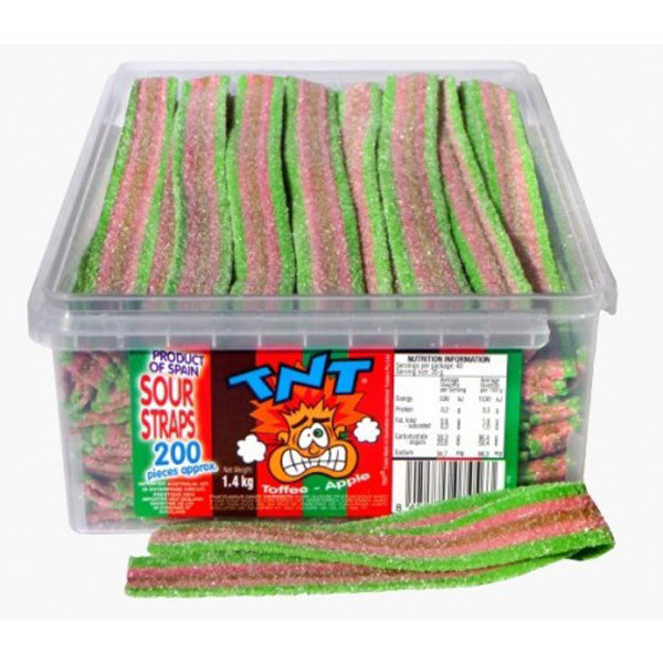 TNT Sour Straps Pineapple, now available to purchase online at The ...