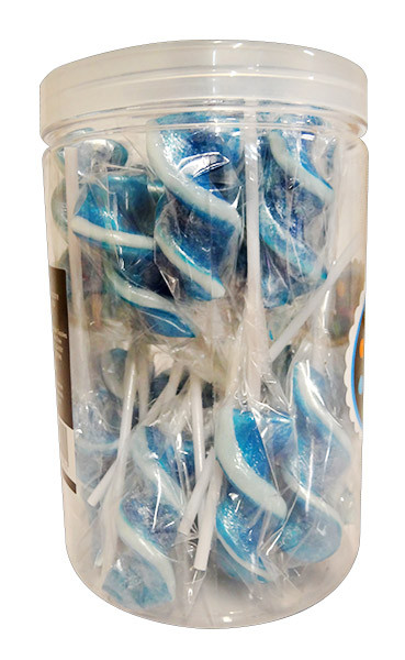 Sweet Treats Shimmer Blue Twirly Pops - purchase at The Professors ...