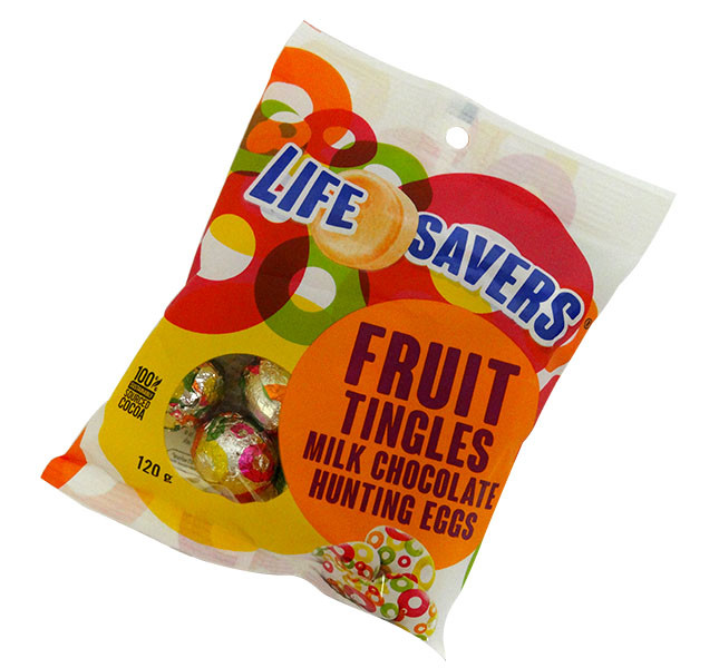 Get Darrell Lea Life Savers Milk Chocolate & Fruit Tingles Hunting Eggs ...