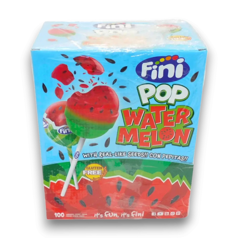 Fini Watermelon Pop 100 x 16g | Buy Online at The Professors