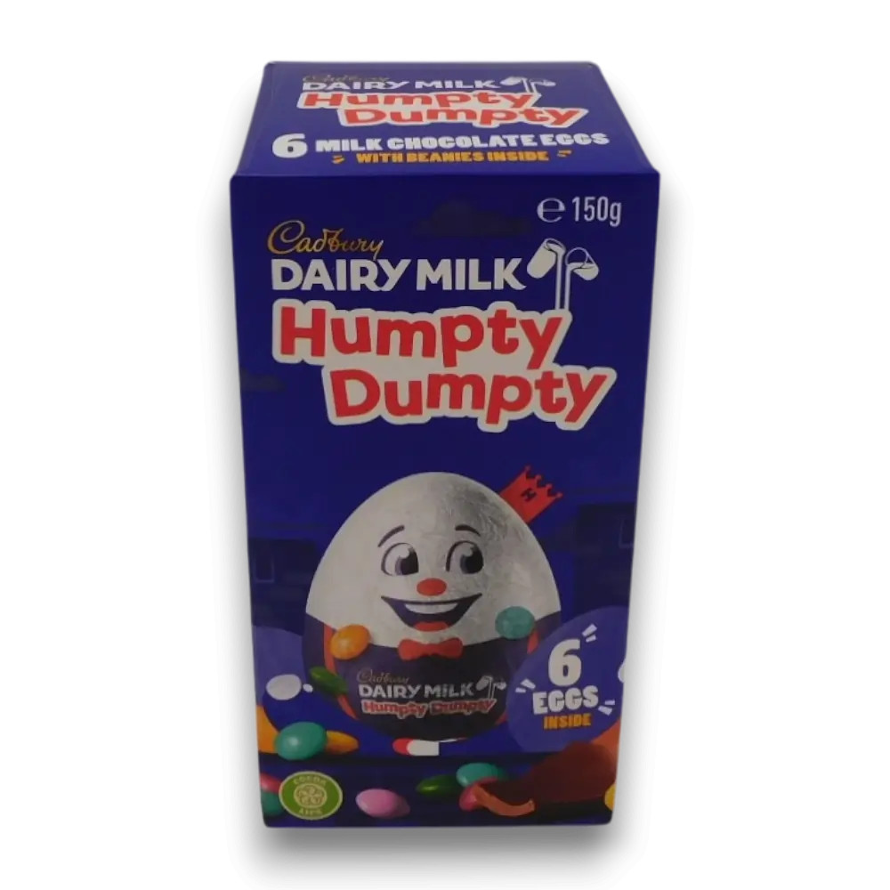 Cadbury Dairy Milk Humpty Dumpty Eggs 6-Pack