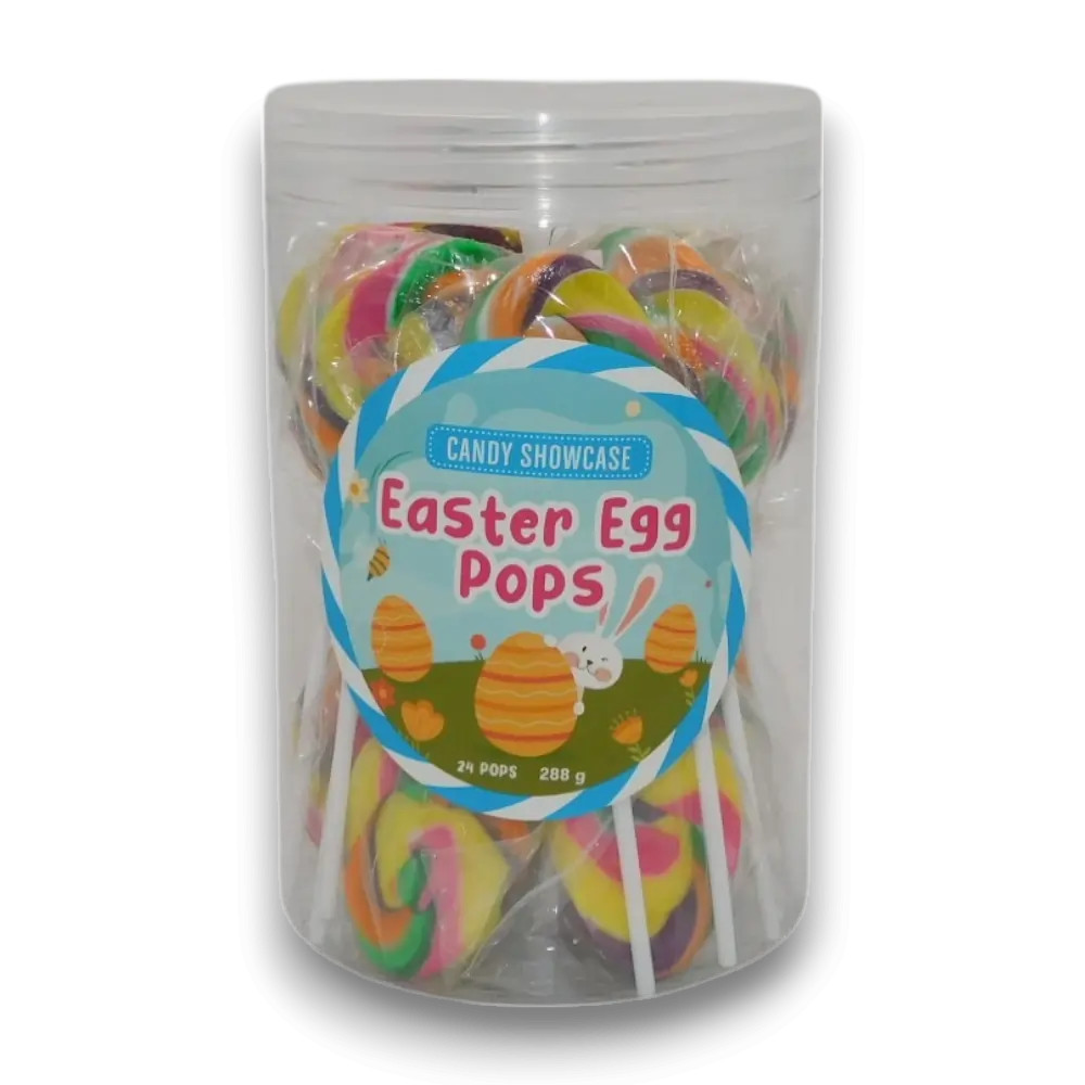 Candy Showcase Easter Egg Pops (24 pack)