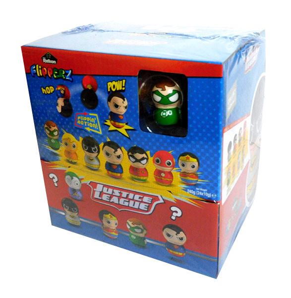 Flipperz - Justice League online at The Professors Online Lolly Shop ...