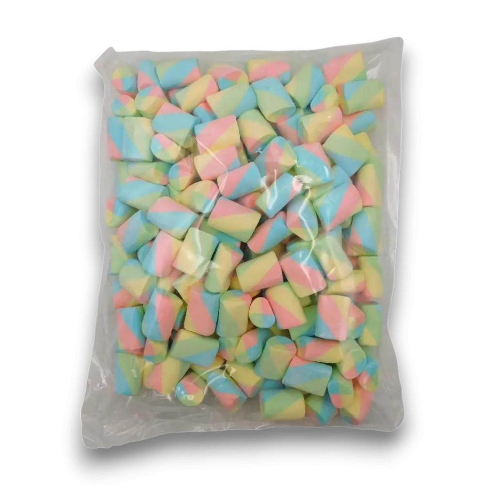 Lolliland Rainbow Marshmallow Twists 800g Bag