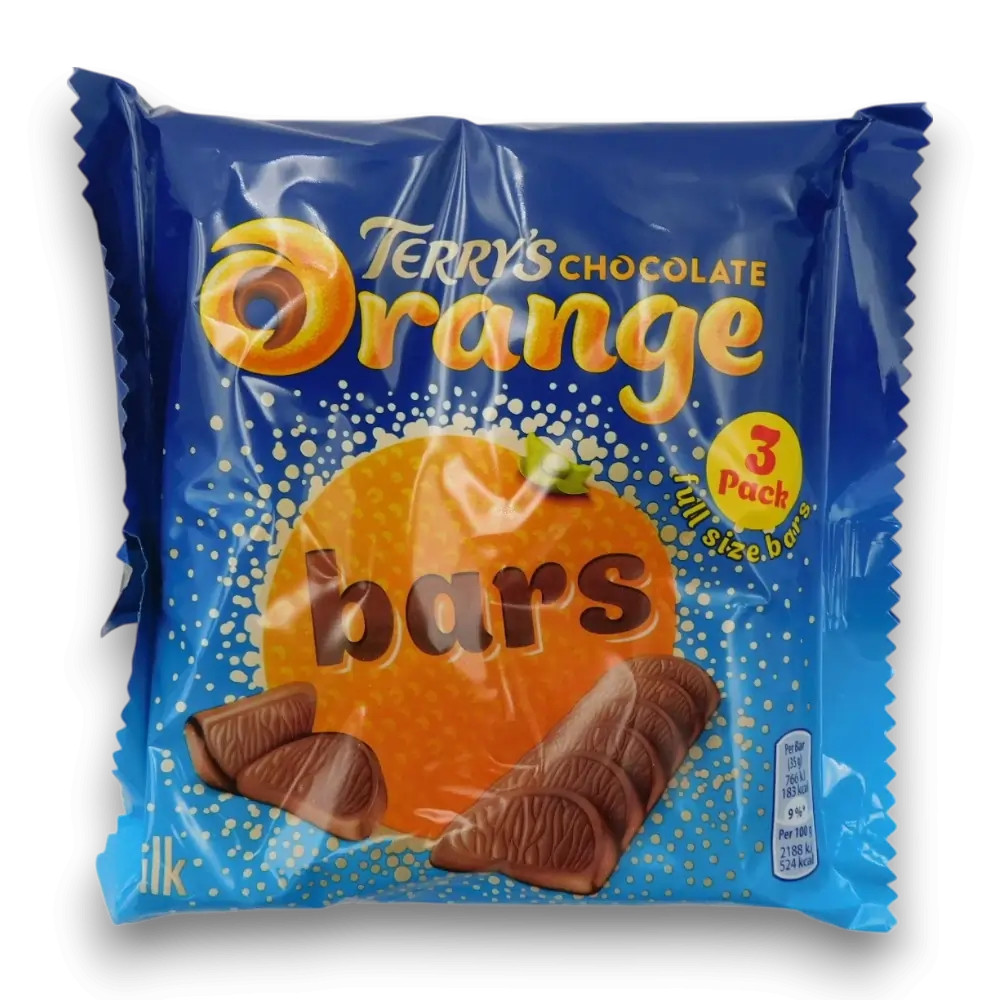 Terry’s Chocolate Orange Bars - Milk 3 x 35g