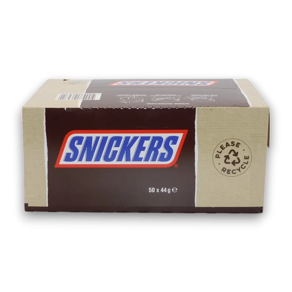 Snickers - Paper Wrap (50 x 44g Bars)