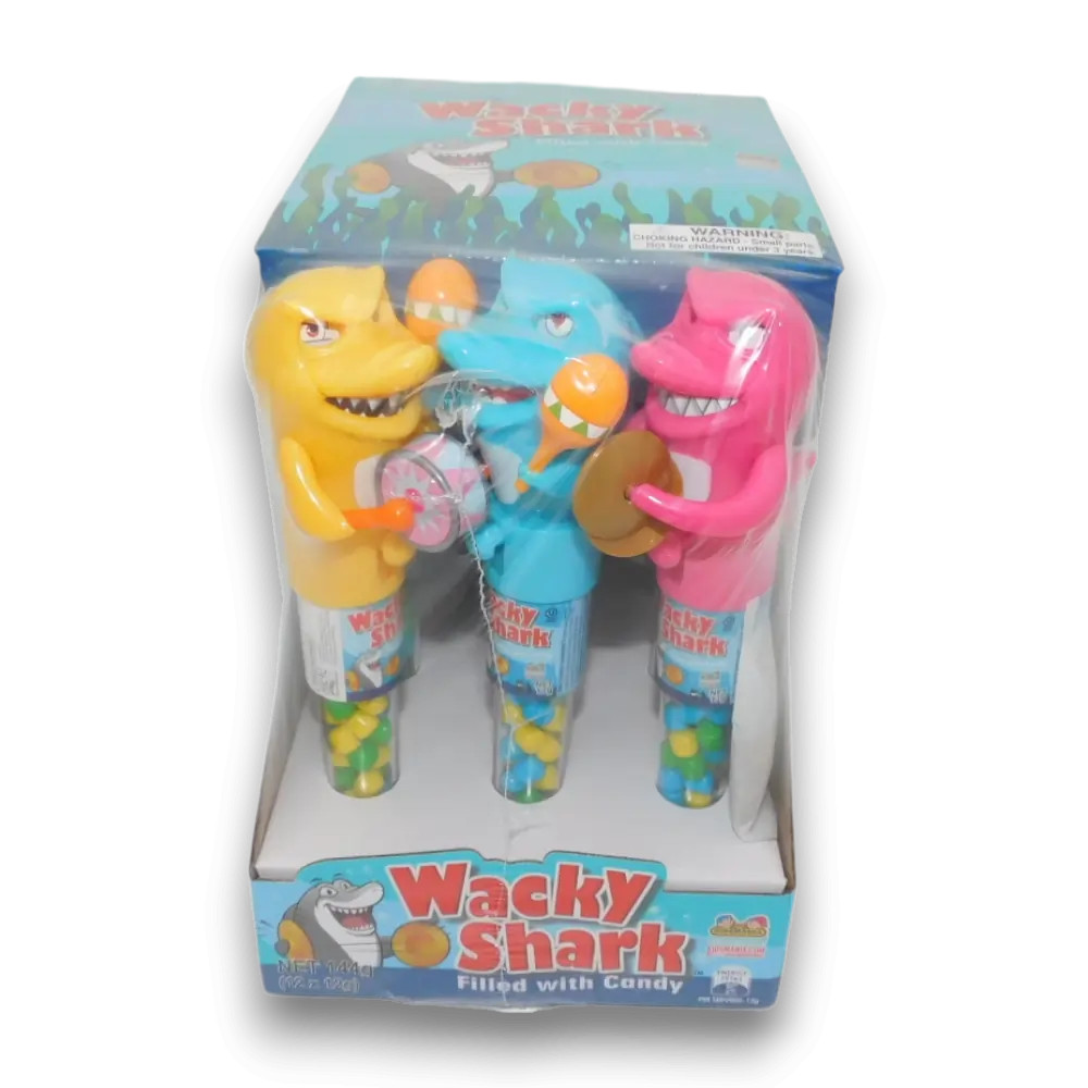 Wacky Shark Candy (12 x 12g) | Shop Now at The Professors