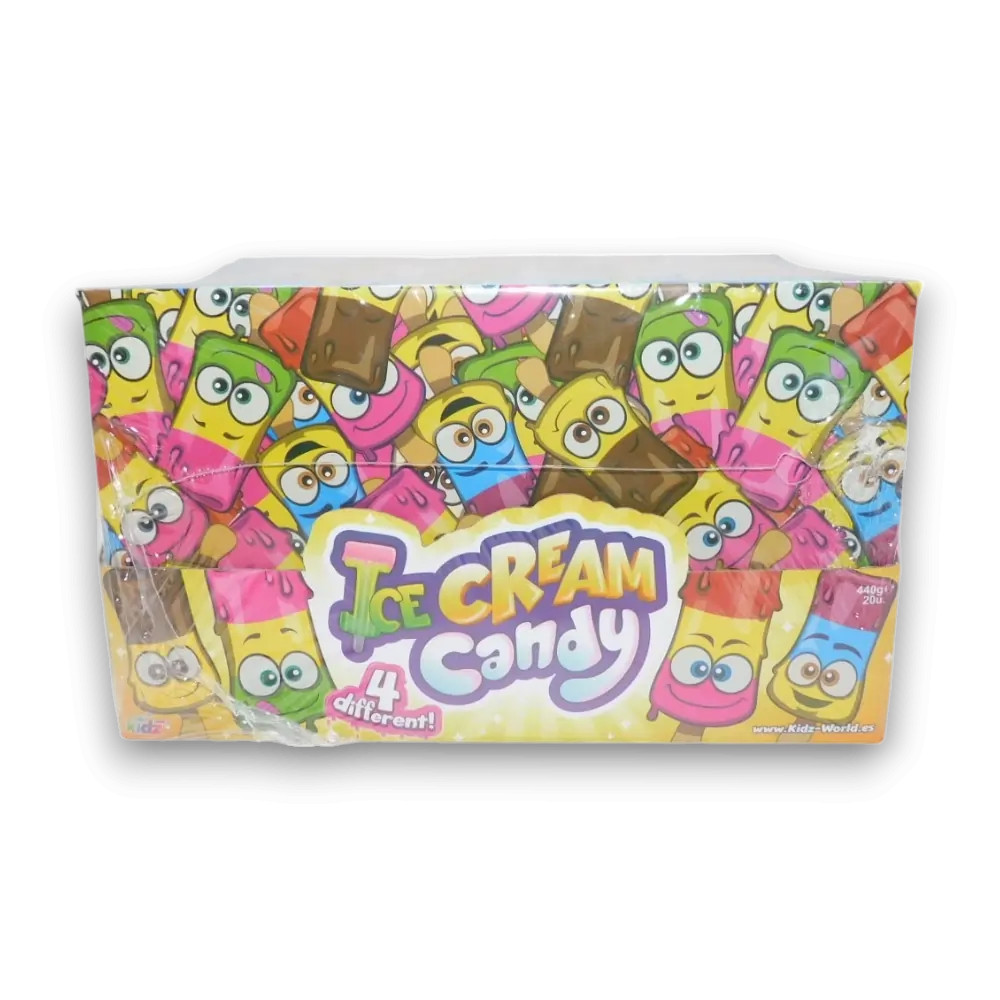 Ice Cream Candy - Rainbow Coloured Treats (20 x 22g)