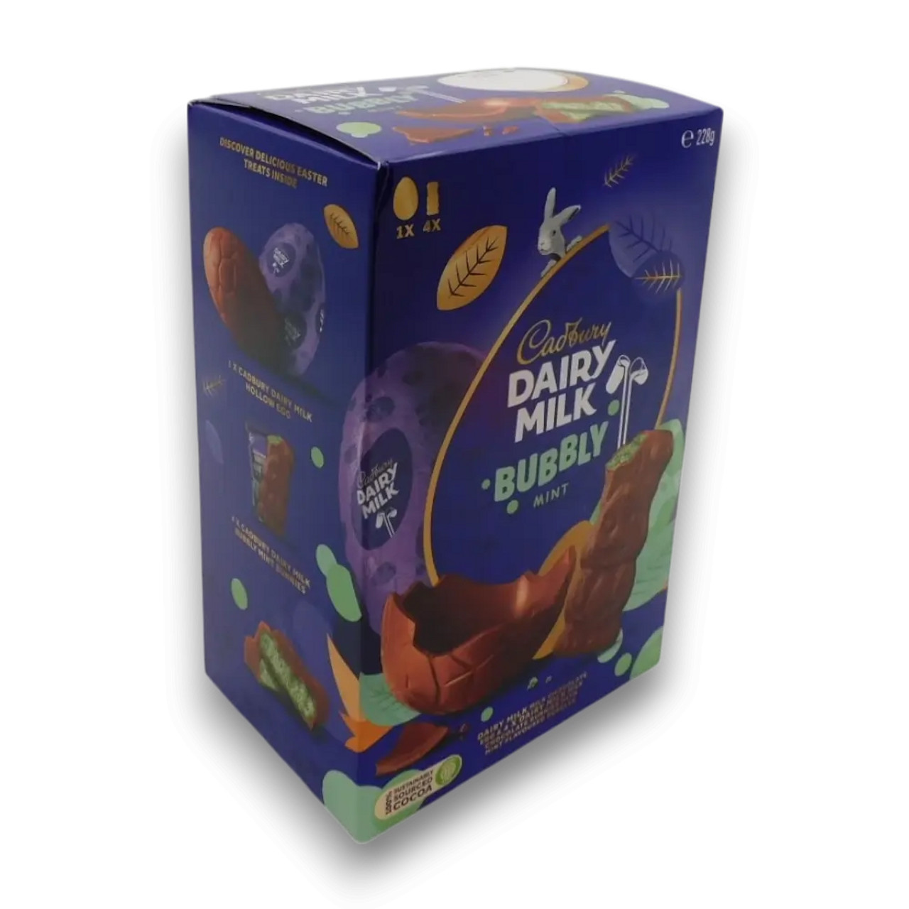 Cadbury Bubbly Mint Egg Gift Box (228g)