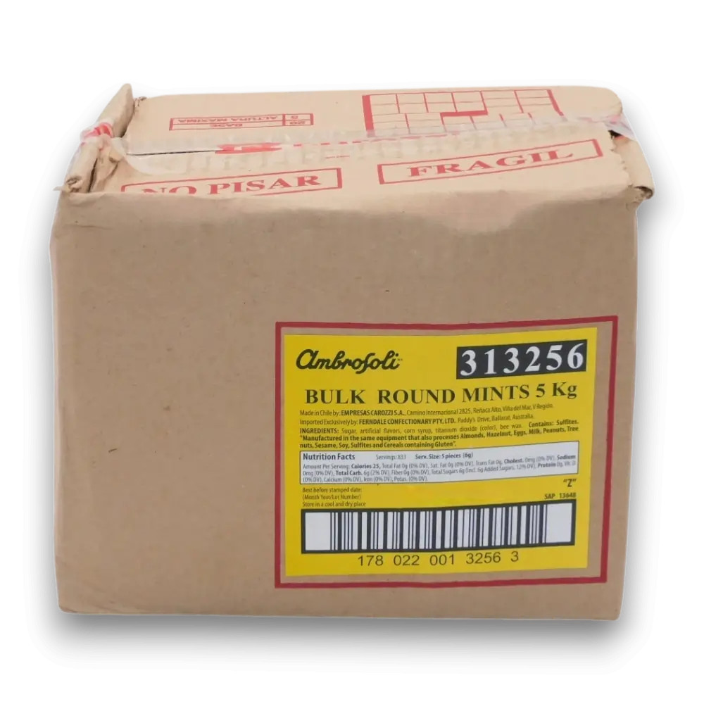 Jila Mints Peppermint 5kg Bulk Box