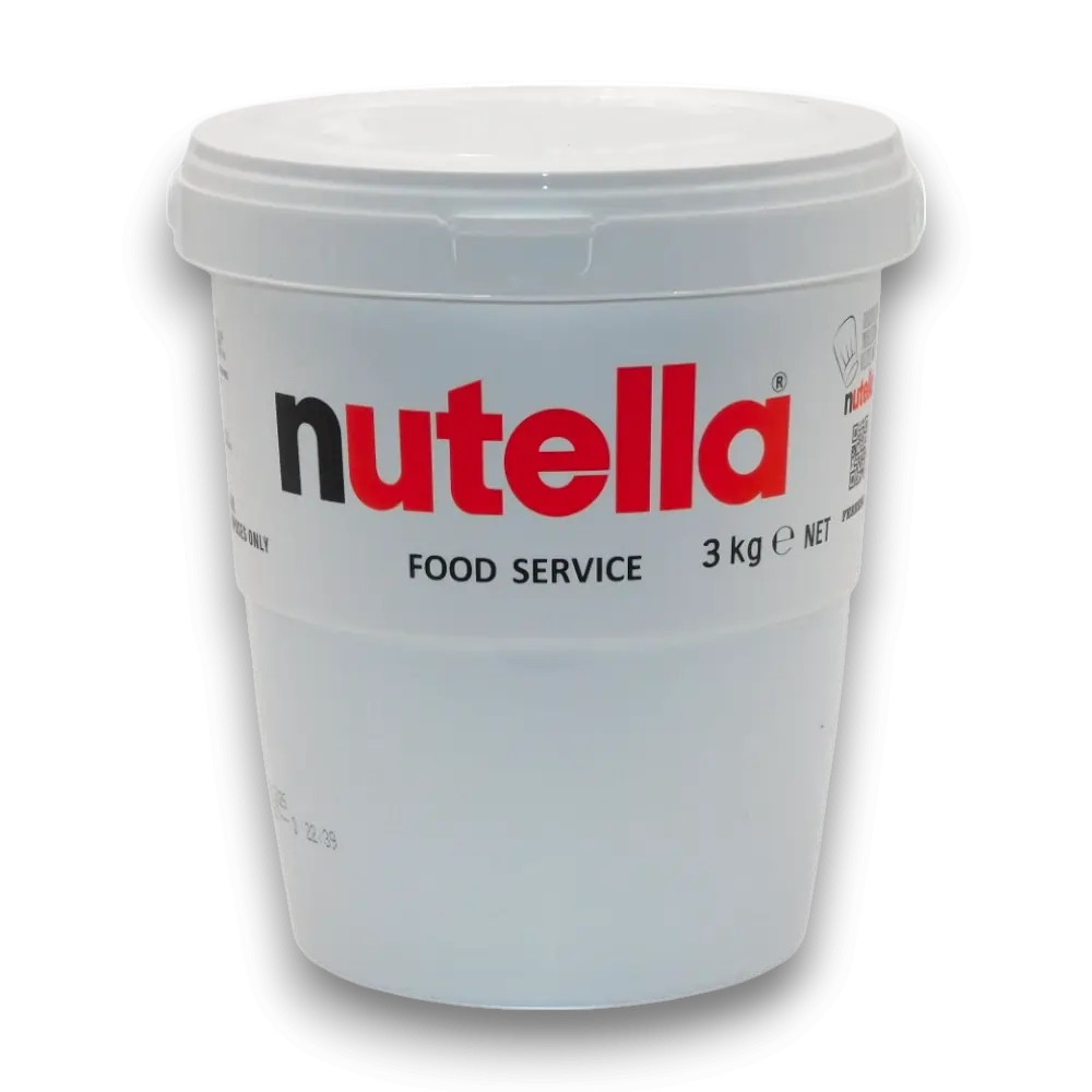 Nutella (3kg Tub) – Bulk Hazelnut Spread for Food Service