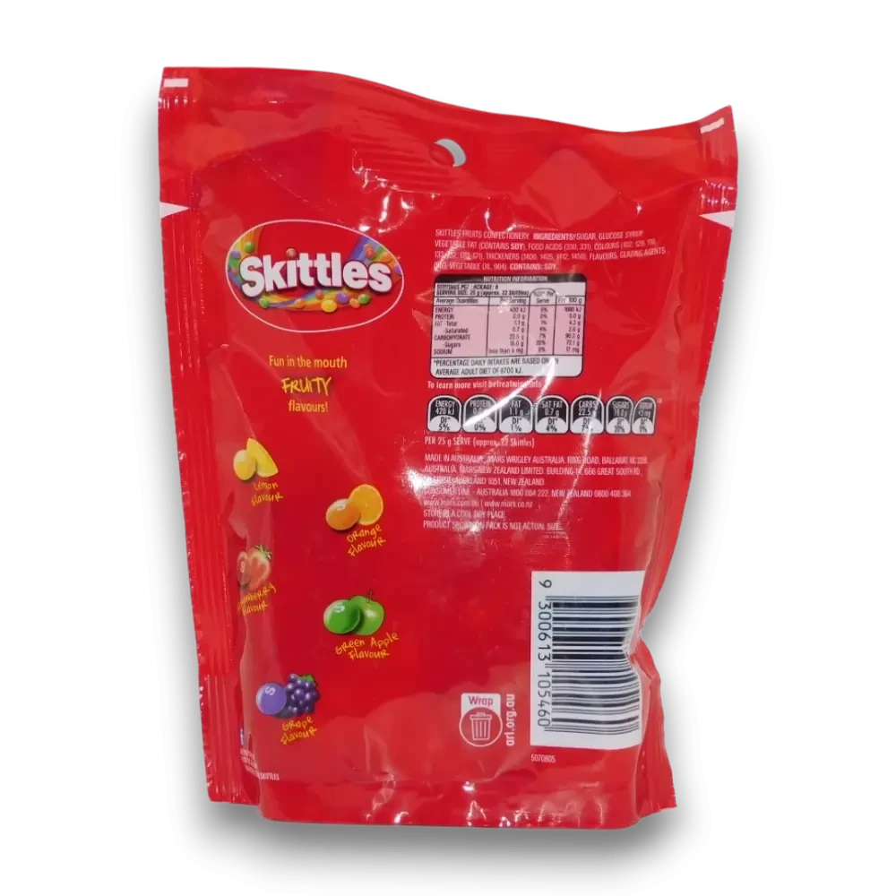 Buy Skittles Fruits 200g Bag - Single Pouch