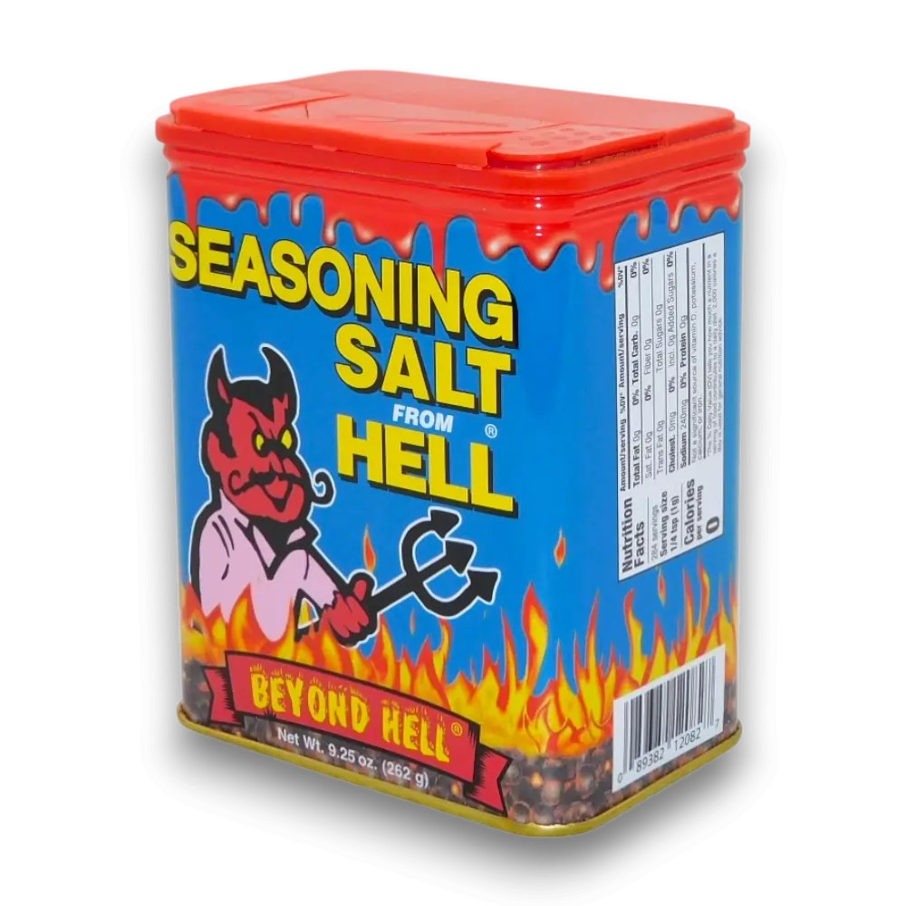 From Hell Seasoning Salt 262g – Fiery Habanero Spice Blend